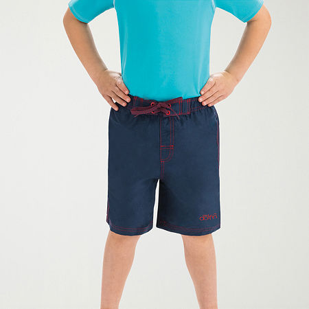 Click here for Toddler Boy Little Dolfin(R) Swim Trunks - Navy prices