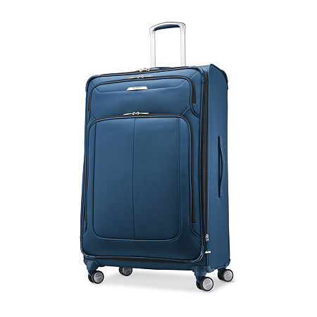 Samsonite Solyte Dlx 28 Expandable Lightweight Luggage  One Size  Blue