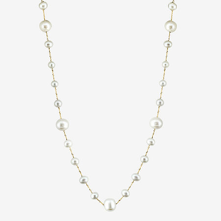 Click here for Effy Womens White 18 Inch Strand Necklace  One Siz... prices