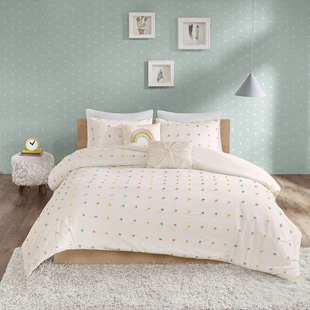 Intelligent Design Callie Pom Pom 5-Pc. Duvet Cover Set  Full/Queen - Multi
