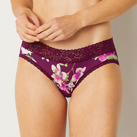 Click here for Ambrielle Everyday Cheeky With Lace Trim Panty  X-... prices