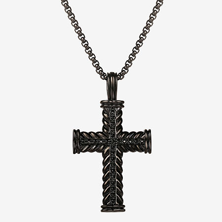 Click here for Shaquille ONeal XLG Mens Lab Created Black Cubic Z... prices