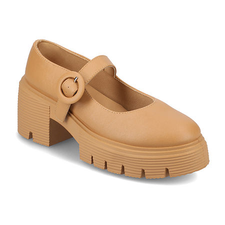 Click here for Journee Collection Womens Zarynn Mary Jane Treaded... prices