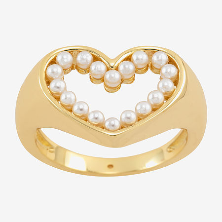 Click here for Sparkle Allure Open Womens White Simulated Pearl 1... prices