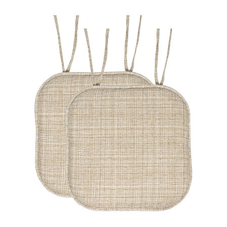 Click here for Sweet Home Collection Aria With Ties Dining Cushio... prices