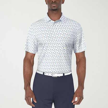 Click here for PGA TOUR Mens Regular Fit Short Sleeve Polo Shirt... prices