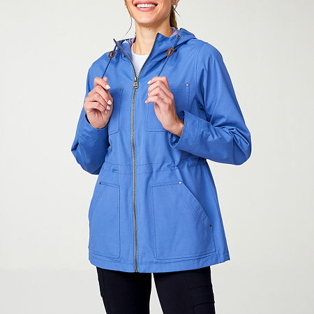 Free Country Womens Lightweight Cascade Canvas Jacket - Chambray