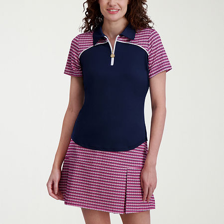 Click here for Stella Parker Womens Short Sleeve Active Quarter-Z... prices