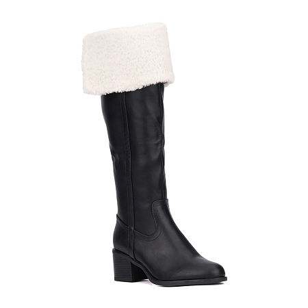 Click here for Womens Devi Boot Knee High Boots - Black prices