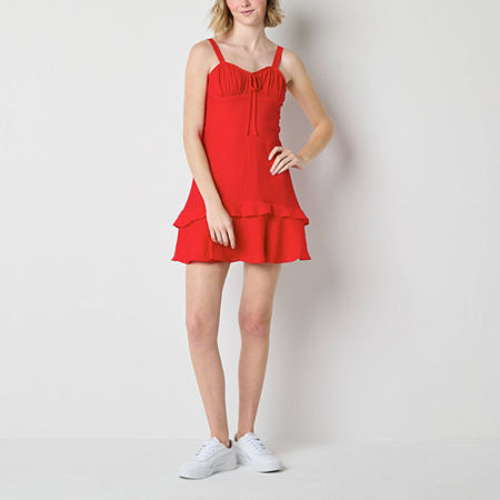 Click here for by&by Womens Juniors Sleeveless Fit + Flare Dress... prices