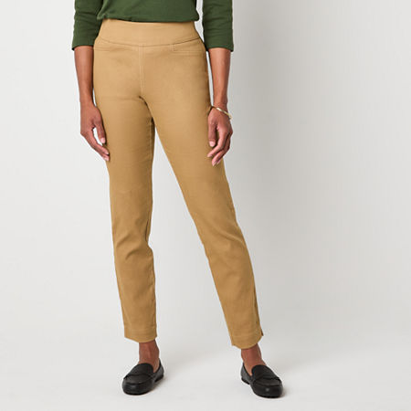 Click here for St. Johns Bay Womens Ankle Regular Fit Tall Pull-O... prices