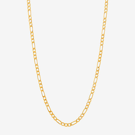 Click here for Womens 14K Gold 24 Inch Figaro Chain Necklace  One... prices