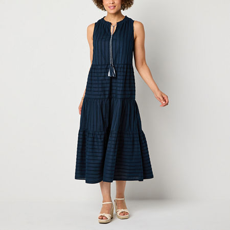 Click here for Liz Claiborne Womens Sleeveless A-Line Dress  Medi... prices