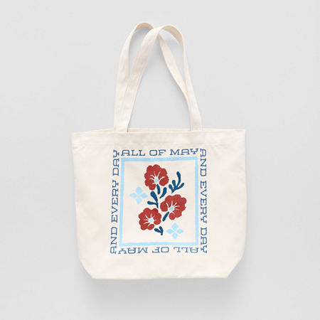 Click here for Hope & Wonder AAPI All of May Tote  One Size  Whit... prices