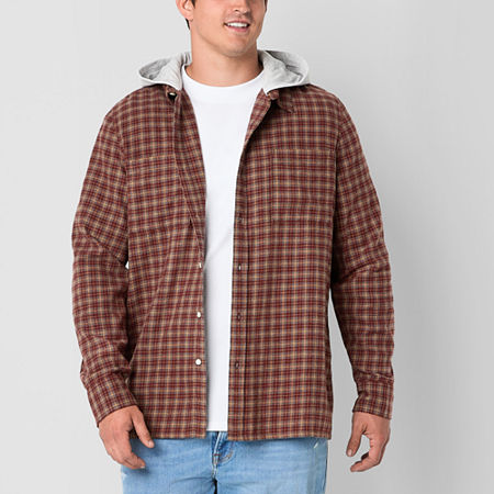 Click here for Arizona Mens Big and Tall Hooded Flannel  3x-large... prices