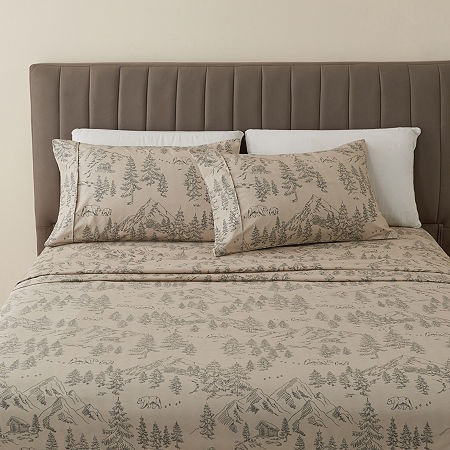 Click here for Linery Rustic Lodge Microfiber Sheet Set  One Size... prices