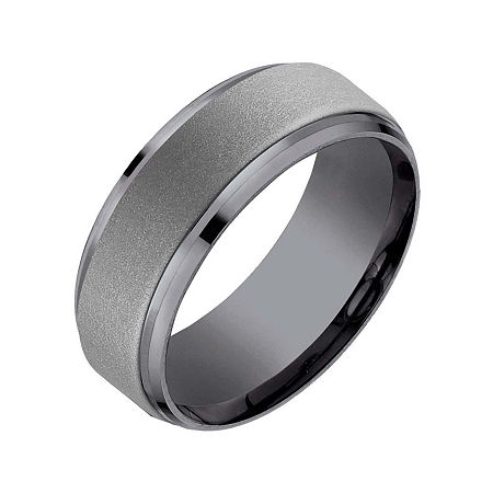 Click here for Mens 9mm Tantalum Wedding Band  8 1/2  Grey prices