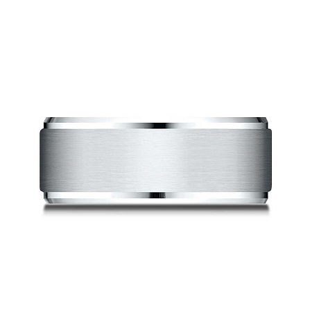 Click here for Mens 9mm Cobalt Wedding Band  14  White prices