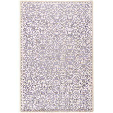 Click here for Safavieh Iris Wool Rectangular Rug  One Size  Purp... prices