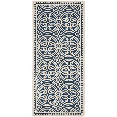 Click here for Safavieh Iris Runner rug  One Size  Blue prices