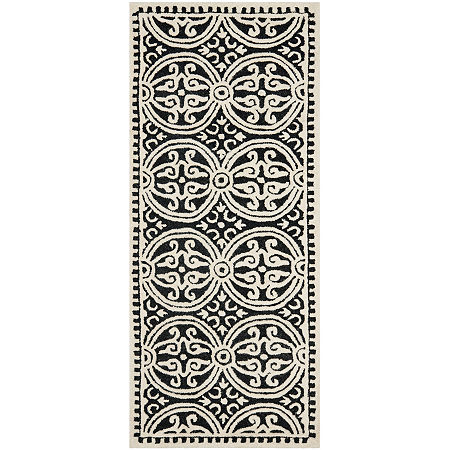 Click here for Safavieh Iris Runner rug  One Size  Black prices