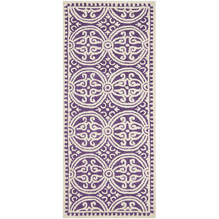 Click here for Safavieh Iris Runner rug  One Size  Purple prices