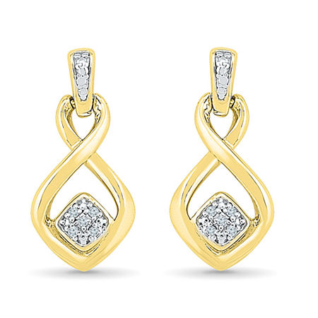 Click here for Womens Diamond Accent Natural White Diamond 10K Go... prices