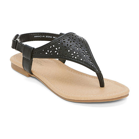 Click here for Arizona Girls Cameron Ii Adjustable Strap Flat San... prices