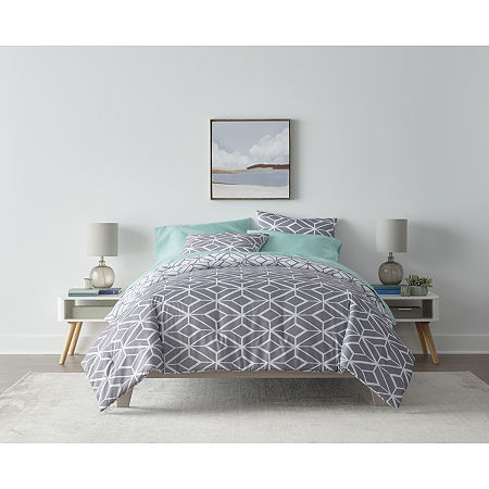Click here for Home Expressions Ayden Geometric Reversible Comple... prices