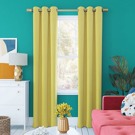 Click here for Harper Bright Vibes 100 Blackout Grommet Curtain P... prices