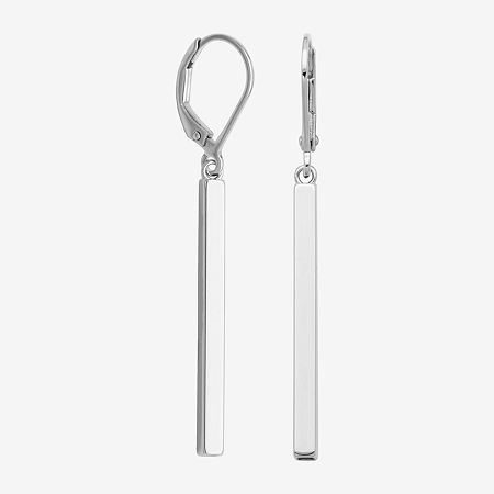 Click here for Womens Sterling Silver Drop Earrings  One Size prices