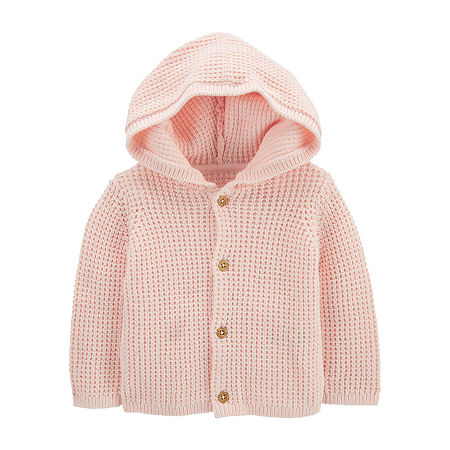 Click here for Baby Girl (NB-12M) Carters(R) Knit Hooded Cardigan... prices