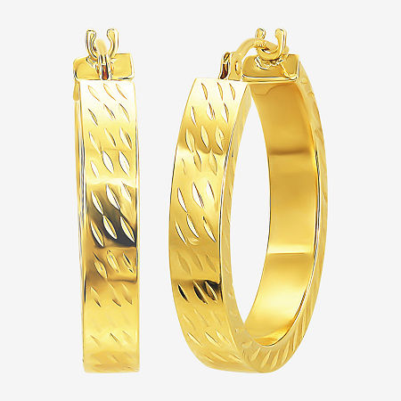 Click here for Womens 10K Gold Hoop Earrings  One Size  Yellow prices