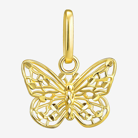 Click here for Girls 10K Gold Butterfly Pendant  One Size  Yellow prices