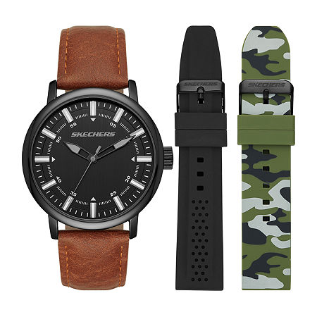 Click here for Skechers Mens Brown 3-pc. Watch Boxed Set Sr9030... prices