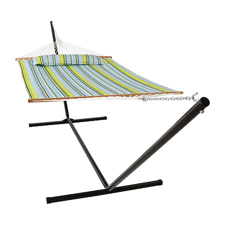 Click here for Sunnydaze Patio Collection Hammock  One Size  Blue prices