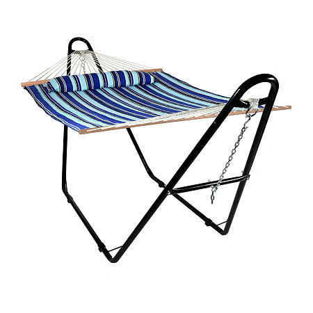 Click here for Sunnydaze Patio Collection Hammock  One Size  Blue prices