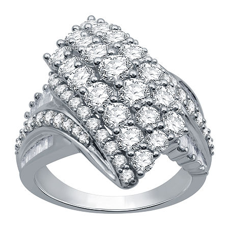 Click here for Womens 3 CT. T.W. Natural White Diamond 10K White... prices