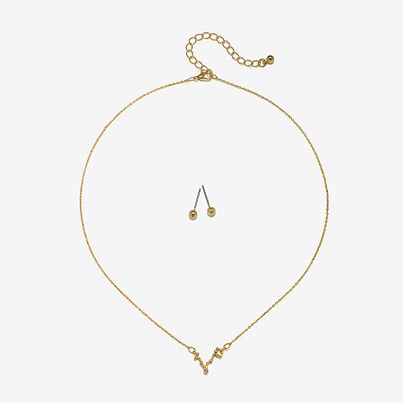 Click here for Bijoux Bar Zodiac Constellation 2-pc. 16 Inch Pend... prices