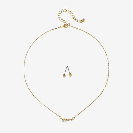 Click here for Bijoux Bar Zodiac Constellation 2-pc. 16 Inch Pend... prices