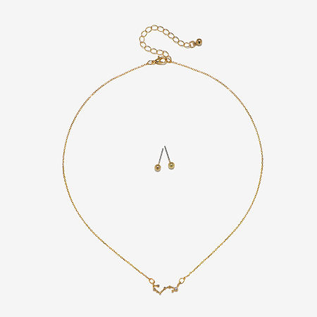 Click here for Bijoux Bar Zodiac Constellation 2-pc. 16 Inch Pend... prices