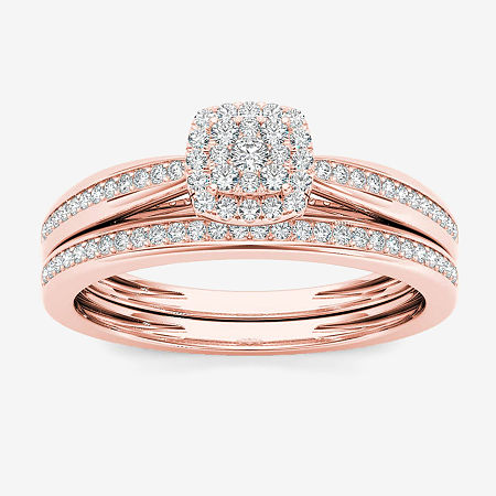 Click here for Womens 1/4 CT. T.W. Natural White Diamond 10K Rose... prices