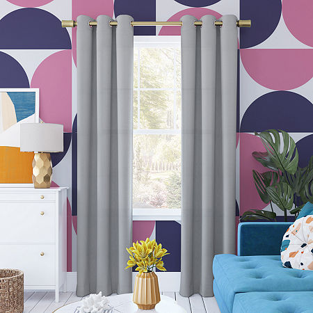 Click here for Harper Bright Vibes 100 Blackout Grommet Curtain P... prices