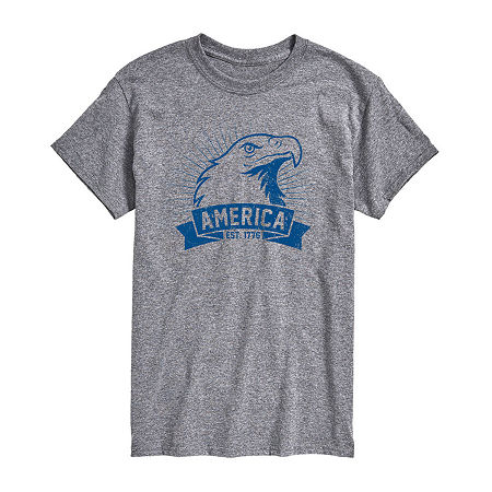 Click here for Mens Crew Neck Short Sleeve Regular Fit Graphic T-... prices