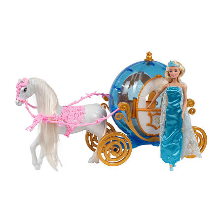 Click here for Chic Dolls Princess Doll With Horse And Carriage 3... prices