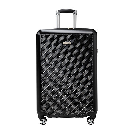 Click here for Melrose Hardside 25 Check-in Spinner Suitcase - Bl... prices