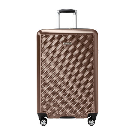 Click here for Melrose Hardside 25 Check-in Spinner Suitcase - Br... prices