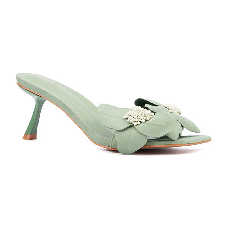 Click here for Womens Sierra Heel Slide sandals - Sage green prices