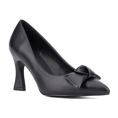 Click here for Womens Tamrina Pointed Toe Dressy Flared Heels - B... prices