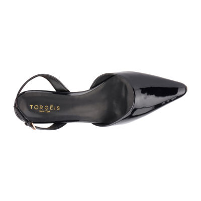 Torgeis Womens Jacqueline Block Heel Pumps - JCPenney